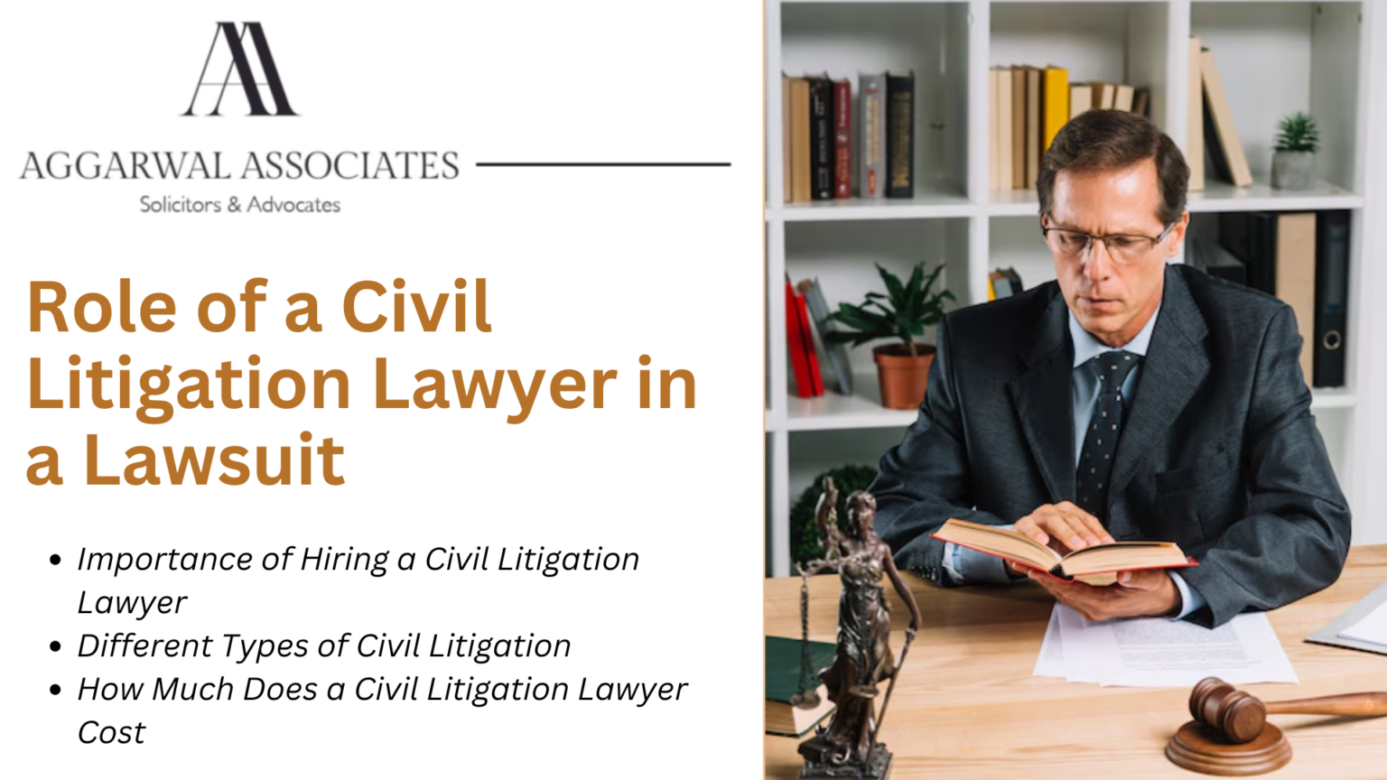 The Role of a Civil Litigation Lawyer in a Lawsuit | Aggarwal ...
